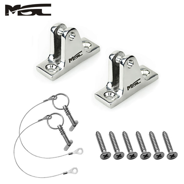 Quick Release Pin Bimini Top Deck Hinge With , Bimini Top Fitting ...